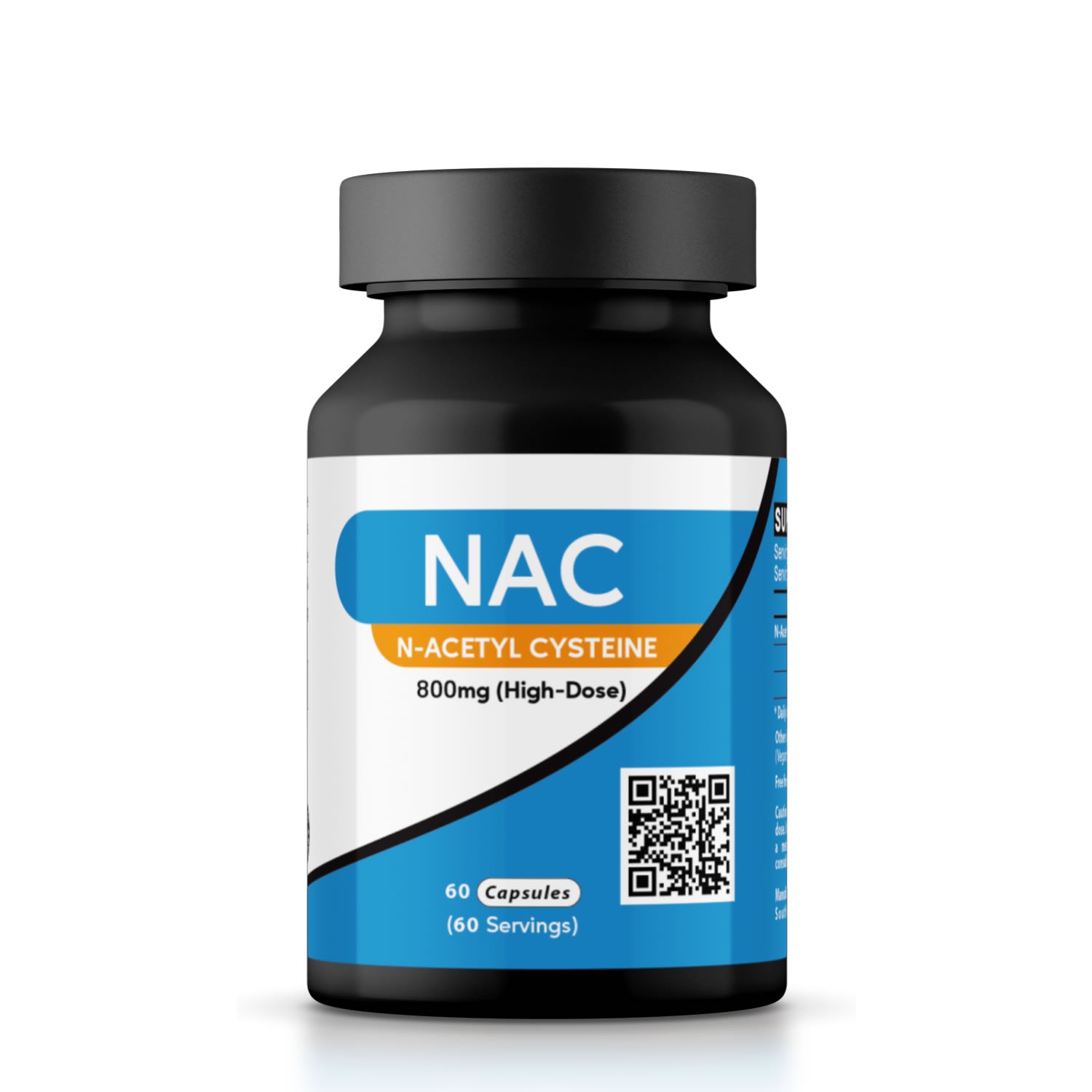 NAC (N-Acetyl Cysteine) 800mg (High-Dose) – LipiLab™